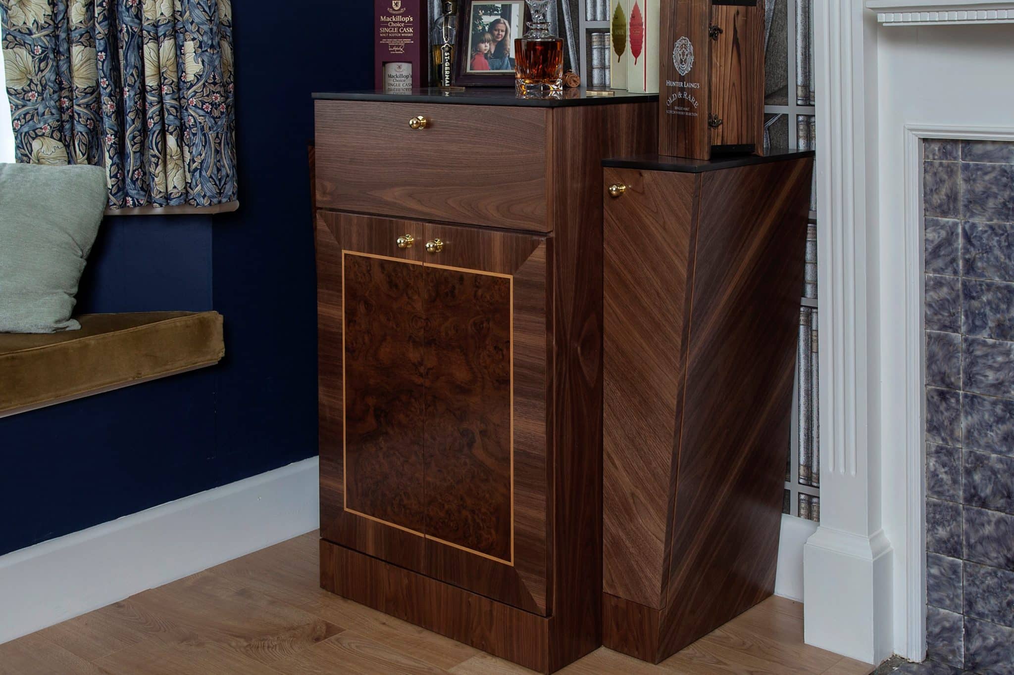 Walnut Fitted Wardrobes | Walnut bedroom furniture