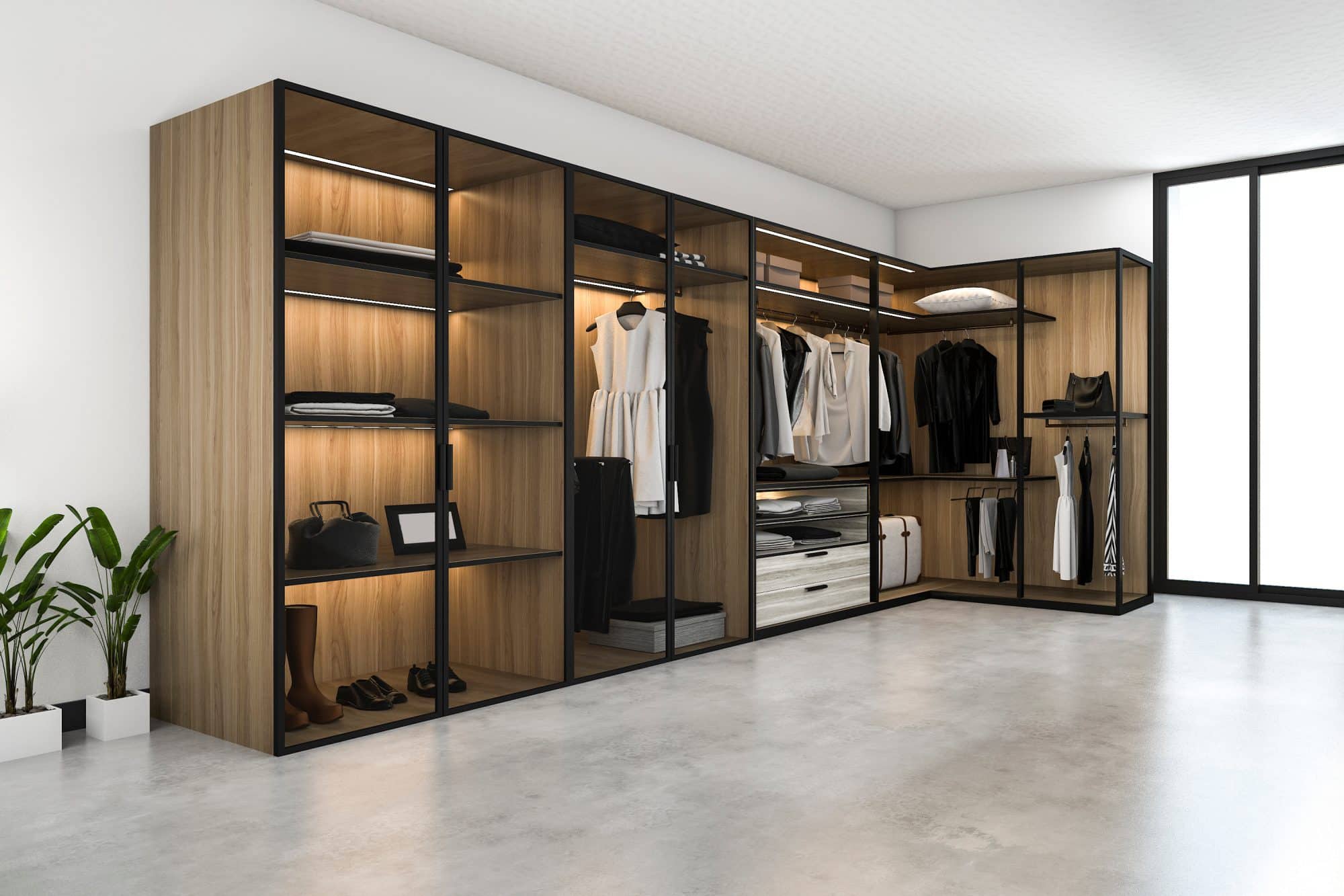 Walk In Wardrobes & Luxury Dressing Rooms | Thomas Matthew