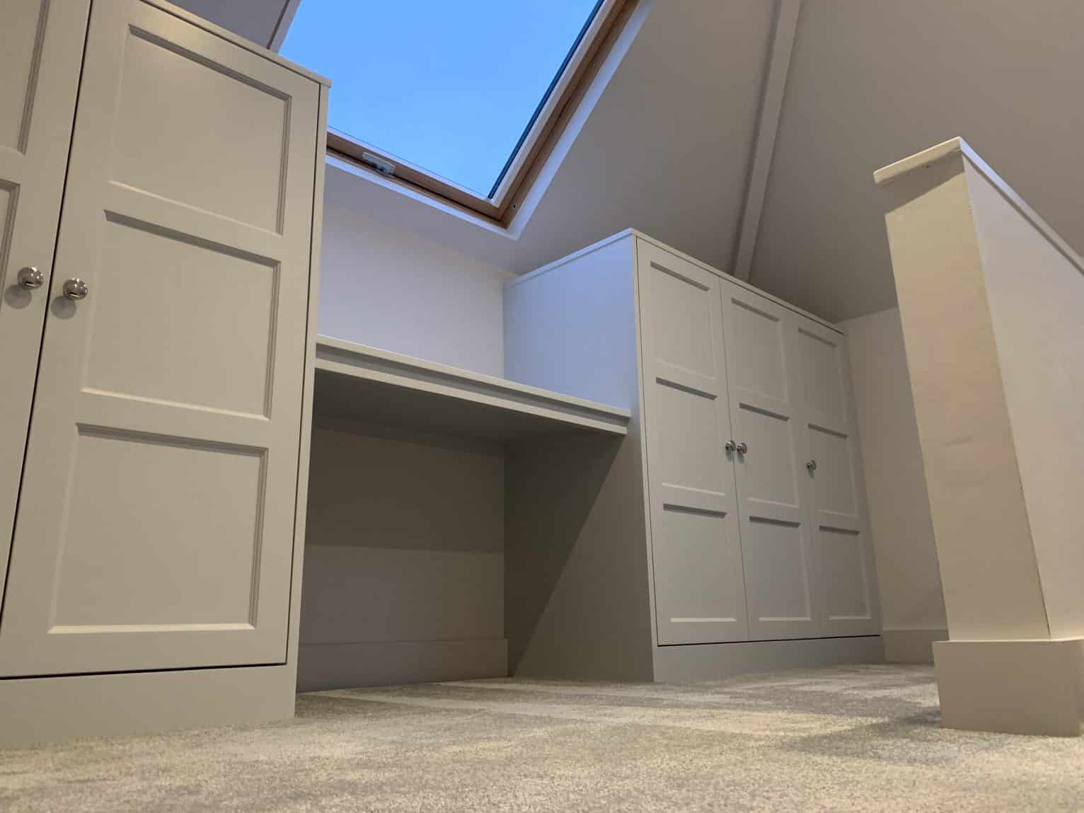 Fitted Under Eaves Wardrobes Storage | Thomas Matthew