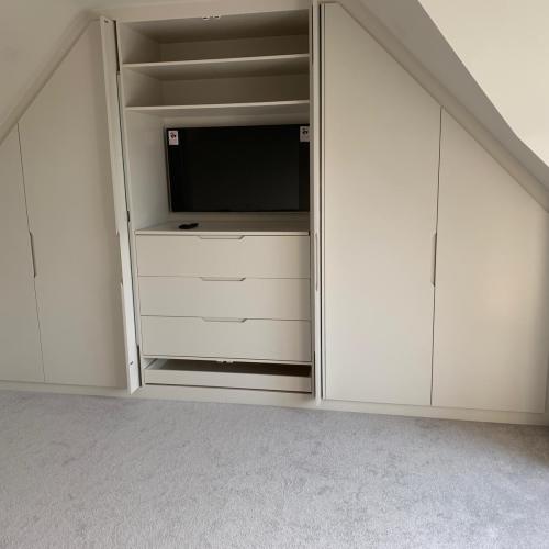 Low Ceiling Attic Wardrobes | Short Wardrobes For Small Spaces