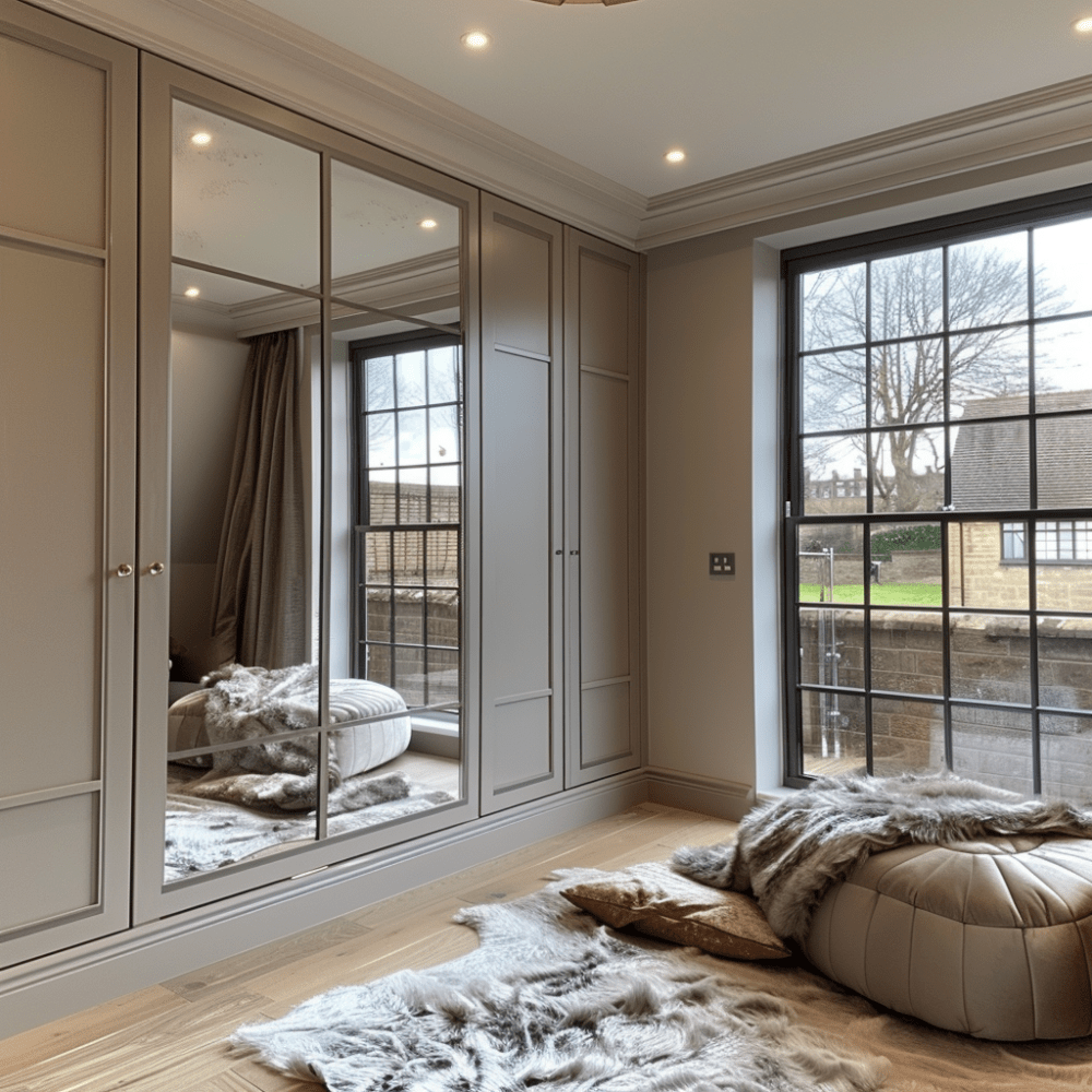 Fitted mirrored wardrobes | Space Saving Bedroom Furniture