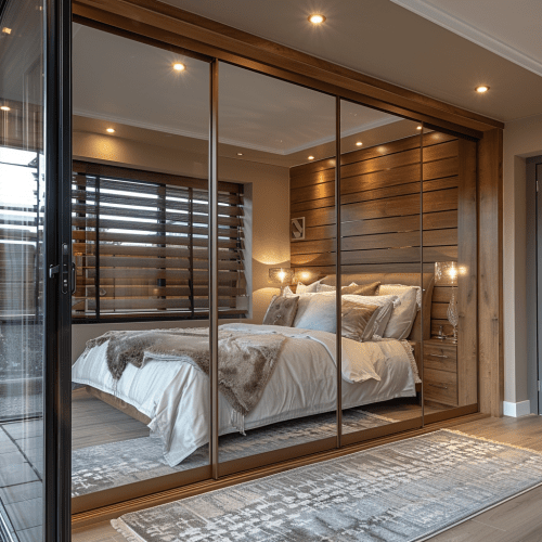 Fitted mirrored wardrobes | Space Saving Bedroom Furniture