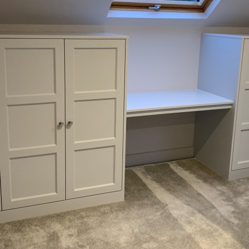 Fitted Wardrobes With Dressing Table - Thomas Matthew